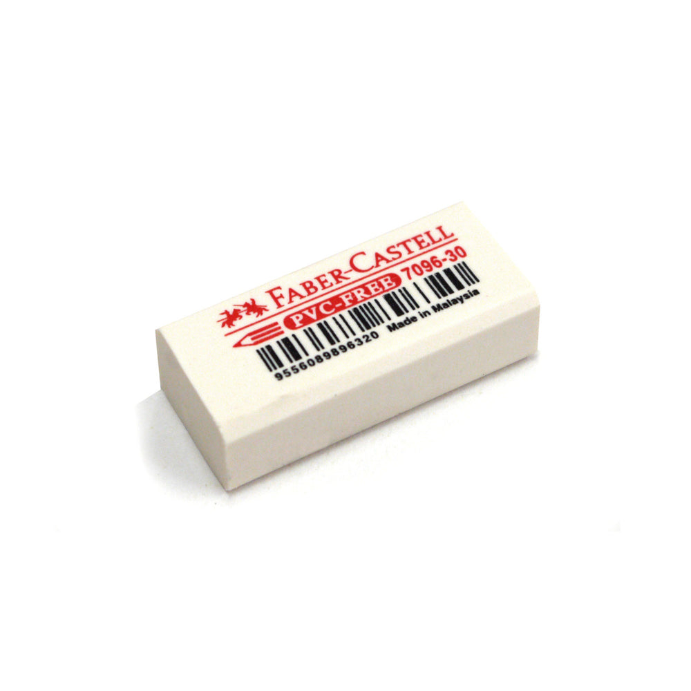 Borrador blanco mediano - PVC Free – Faber-Castell Perú