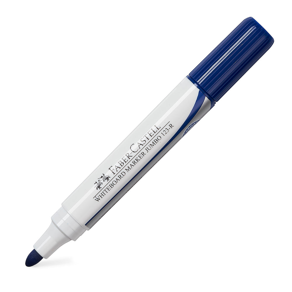 Marcador recargable para pizarra acrílica Jumbo 123R azul – Faber ...